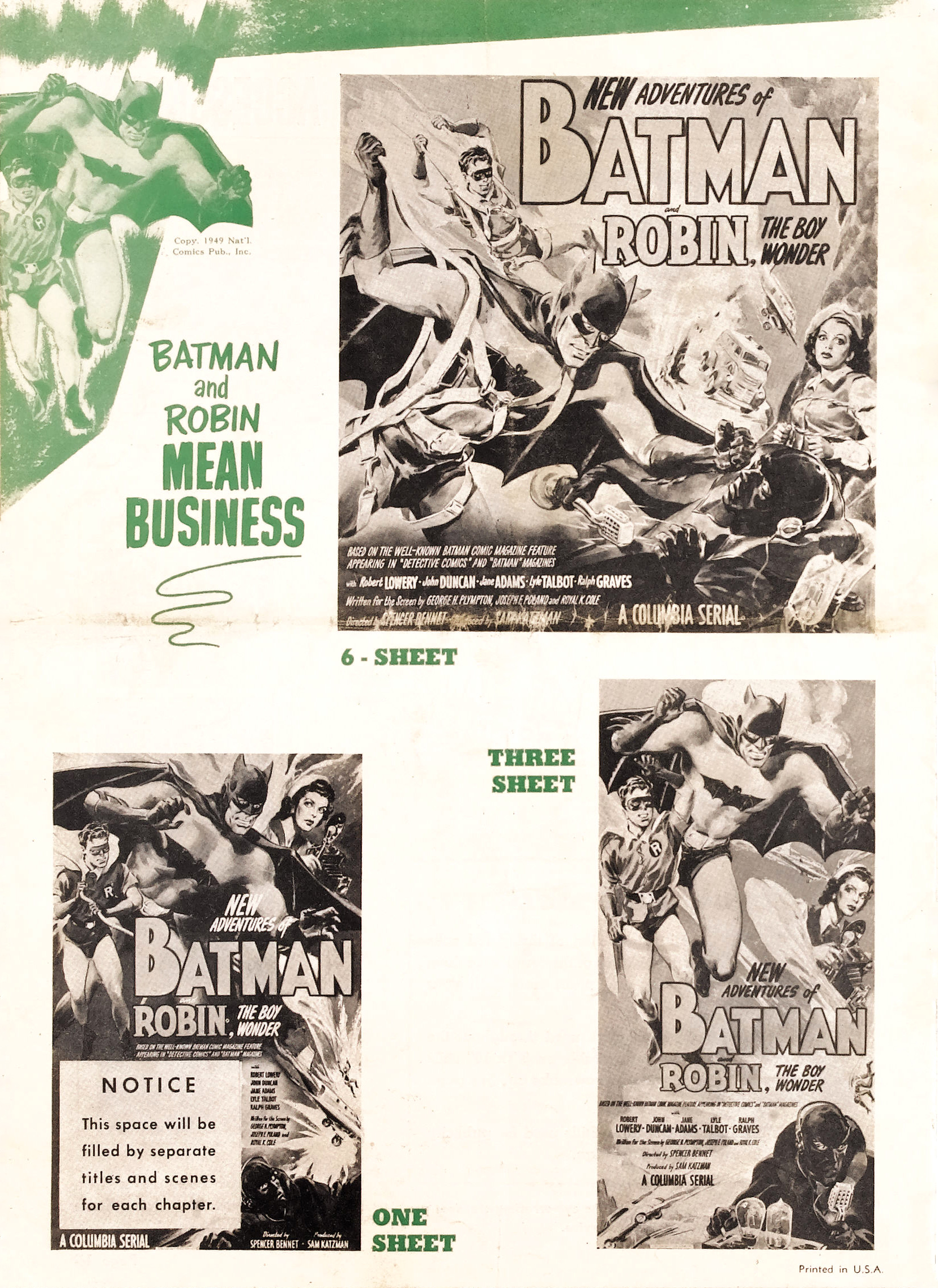 Batman and Robin (1949)